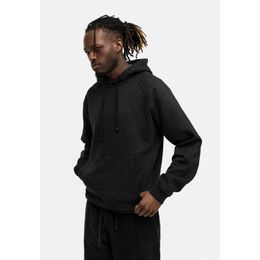 Hoodie DAILY COTTON "Daily Cotton Kapuzenpullover OVERSIZE HOODIE", Jungen, Gr. S, schwarz washed, Obermaterial: 100% Baumwolle CO., Sweatshirts Hoodie