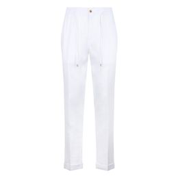Jogginghose Philipp Plein "Jogginghosen", Herren, Gr. 46, EURO-Gr&ouml;&szlig;en, 01of, sanftes wei&szlig;, Stoff: 100% Leinen. Futter: 65% Polyester, 35% Baumwolle, Hosen Jogginghose