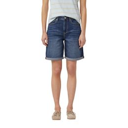 Shorts s.Oliver, Damen, Gr. 38, N-Gr, dunkelblau, Denim/Jeans, Obermaterial: 98% Baumwolle, 2% Elasthan, unifarben, kniefrei, Hosen Shorts, Jeans-Shorts mit Stretch
