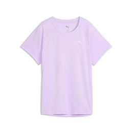 Laufshirt Puma "W RUN VELOCITY TEE (POLY)", Damen, Gr. L, lila (light lavender), Web, Obermaterial: 100% Polyester, regular fit normal, Rundhals, Shirts Laufshirt, ergonomische Schnittf&uuml;hrung, kurze &Auml;rmel, sportliches T-Shirt