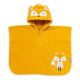 Kinderbademantel SCHLUMMERSACK "Ponchos" Gr. 18M, waldtiere, 1-3 Jahre, Obermaterial: 100% Baumwolle CO., Hausm&auml;ntel