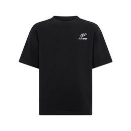 T-Shirt Plein Sport "Icon", Jungen, Gr. S, 02, schwarz, Obermaterial: 59% Baumwolle, 35% Polyester, 6% Elasthan, Shirts T-Shirt