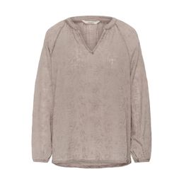 Langarmbluse Cream "Langarm-Bluse CRGemi", Damen, Gr. L-XL, feather gray, Obermaterial: 100% Baumwolle CO., Blusen