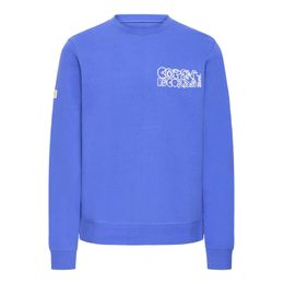 Longpullover Blend "Sweater BHSun", Herren, Gr. S, blau (dazzling blau), Obermaterial: 100% Baumwolle CO., Pullover Longpullover