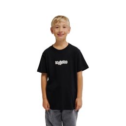 T-Shirt DC Shoes "Eye Of The Storm", Jungen, Gr. 10(140-148cm), schwarz, Obermaterial: 75% Baumwolle, 25% Baumwolle., Shirts T-Shirt