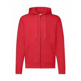 Fruit of the Loom - "Classic" Kapuzenpullover f&uuml;r Herren (Rot)
