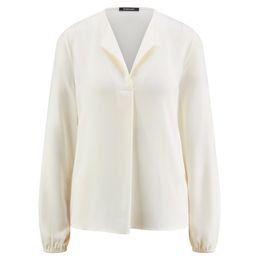 Peter Hahn - Bluse mit offenem Reverskragen, weiss, Gr. 46 / L