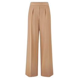Peter Hahn - Wide Fit-Jersey-Hose, braun, Gr. 42 / M
