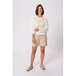Kaffe Strickpullover Regular fit white