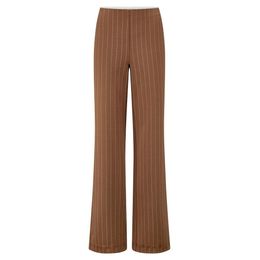 Peter Hahn - Wide Fit-Jersey-Hose, braun, Gr. 23