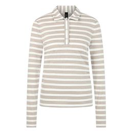 Marc Cain - Polo-Shirt, weiss, Gr. 44 / L