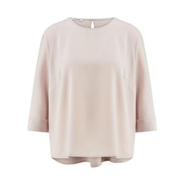 Peter Hahn - Bluse mit Rundhals-Ausschnitt, weiss, Gr. 38 / S