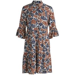 BETTY & CO Betty & Co - Kleid mit langem 1/2-Arm, mehrfarbig, Gr. 46 / L