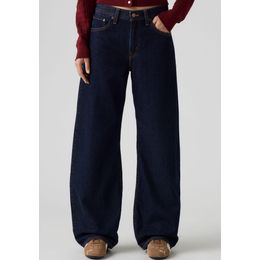 Levi's 5-Pocket-Jeans LEVI'S "MIDDY BALLOON", Damen, Gr. 26, L&auml;nge 32, shaded view, Denim/Jeans, Obermaterial: 100% Baumwolle, unifarben, normal lang, Jeans 5-Pocket-Jeans, mit weitem Bein