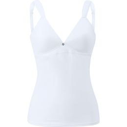 w&auml;schepur Damen BH-Hemd mit nahtlosen Cups wei&szlig; Gr&ouml;&szlig;e 80C