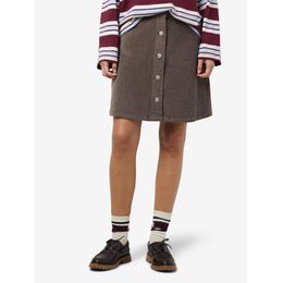Cordrock Noisy may "NMRONNIE NW A SHAPE SKIRT CORDUROY NOOS", Damen, Gr. XS (34), braun (morel), Cord, Obermaterial: 98% Baumwolle, 2% Elasthan, unifarben, A-Linie kurz, R&ouml;cke