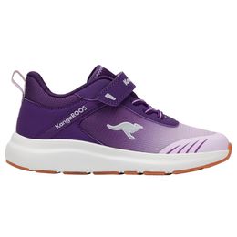 Sneaker Kangaroos "KB-RIDA EV", M&auml;dchen, Gr. 28, acai, orchid, Mesh, Synthetik, Schuhe Sneaker, Nicht abf&auml;rbende Sohle