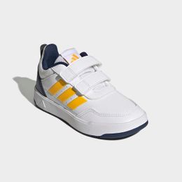 Sneaker adidas Sportswear "TENSAUR SPORT 3.0 CF K", Kinder, Gr. 29, gelb (cloud wei&szlig;, collegiate gold, collegiate navy), Synthetik, Textil, Schuhe Sneaker, f&uuml;r Kinder & Jugendliche
