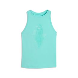 Tanktop Puma "W X HYROX CLOUDSPUN RACERBACK TANK", Damen, Gr. M, intense mint, Jersey, Obermaterial: 94% Polyester, 6% Elasthan, regular fit normal, Rundhals, Tops Tanktop, mit Rundhalsausschnitt, &auml;rmelloses Design, Regular Fit, normale L&auml;nge