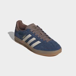 Herren Sneaker "GAZELLE", adidas originals, Gr. 38,5night indigo, sanftes wei&szlig;, earth strata, Leder, Schuhe