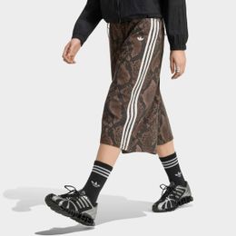 Shorts adidas originals "DNM BERMUDA", Damen, Gr. 28, L&auml;nge 32, earth strata, aurora coffee,, Obermaterial: 50% Baumwolle, 50% Lyocell, Hosen Shorts