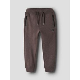 Sweathose name it "NMMVIMO SWE PANT BRU NOOS", Jungen, Gr. 92, N-Gr, french roast, Sweatware, Obermaterial: 60% Baumwolle, 40% Polyester, unifarben, regular fit normal, Hosen Sweathose