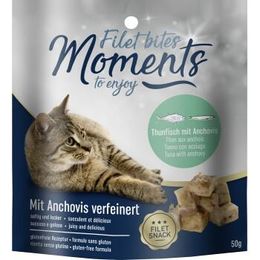 MOMENTS Filet Bites Thunfisch und Sardellen 12x50 g
