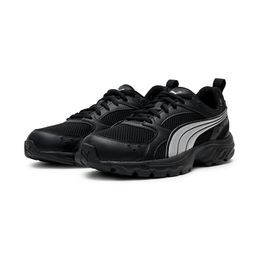 Puma Herren Sneaker "MILENIO TECH LT", Gr. 43Puma schwarz, Puma silber, strong gray, Textil, unifarben, Schuhe