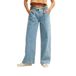 Relax-fit-Jeans Billabong "Zonte Denim", Damen, Gr. L, surf spray, Obermaterial: 100% Baumwolle., Jeans