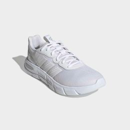 Walkingschuh adidas Sportswear "CLOUDFOAM FLEX LACES", Herren, Gr. 41, wei&szlig; (cloud wei&szlig;, ftwr wei&szlig;, grau two), Textil, Schuhe Walkingschuh