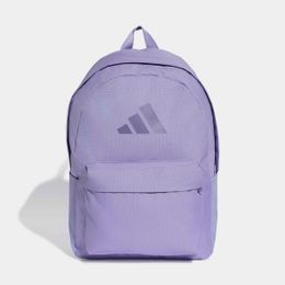 Rucksack adidas Performance "CLASSIC 3-STREIFEN LOGO", magic lila, tech lila, Rucks&auml;cke, Obermaterial: 100% Polyester, Rucksack