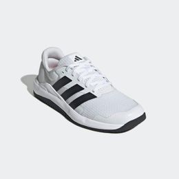 Trainingsschuh adidas Performance "DROPSET", Damen, Gr. 41, bunt (cloud wei&szlig;, core schwarz, lucid rot), Textil, Schuhe
