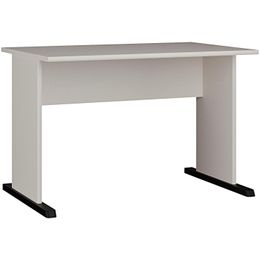 Schreibtisch FORTE "Tempra", sand, B:144cm H:72cm T:72cm, Tische, Schreibtisch, Breite 144 cm