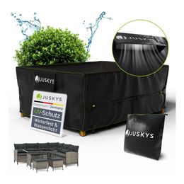 Juskys Gartenm&ouml;bel Abdeckplane 200 x 160 x 75 cm - winterfest, wasserdicht, UV-Schutz, Schutzh&uuml;lle