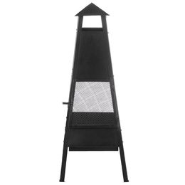 FEUERSTELLE Stah schwarz Yasur