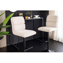 Riess Ambiente H&ouml;henverstellbarer Barhocker COMFORT beige Cord drehbar mit Lehne schwarz Metall Polsterstuhl Riess-Ambiente f&uuml;r K&uuml;che Tresenhocker Bistrohocker...