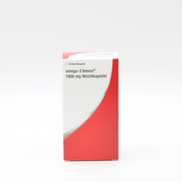 OMEGA-3 Biomo 1000 mg Weichkapseln 28 St