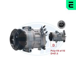 ERA Kompressor, Klimaanlage 670019 f&uuml;r Opel Fiat