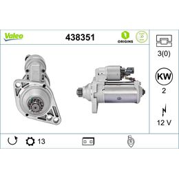 Valeo Starter NEW STOP&START ORIGINAL PART 438351 f&uuml;r VW Skoda Audi