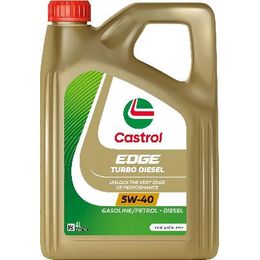 Castrol Motor&ouml;l EDGE TURBO DIESEL 5W-40/ 4 L 15f819 4l