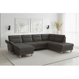 Sit & More Wohnlandschaft SIT & MORE "Pamela", anthrazit, B:292cm H:90cm T:212cm, Sofas, Wohnlandschaft