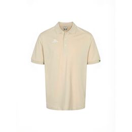 Kurzarmhemd Kappa "Kappa Polo shirt KMLogo", Herren, Gr. XL, Normalgr&ouml;&szlig;en, beige (beige fog), Obermaterial: 100% Baumwolle, Hemden