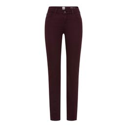 5-Pocket-Hose Brax "Style MARY", Damen, Gr. 38L (76), Langgr&ouml;&szlig;en, dunkelviolett, Web, 40% Lyocell, 28% Modal, 17% Baumwolle, 12% Elastomultiester, 3% Elasthan, Hosen 5-Pocket-Hose
