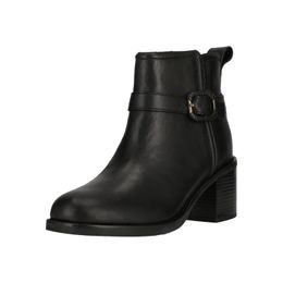Clarks Damen Stiefelette "Chamberly Trim", Gr. 39schwarz, Leder, Schuhe, mit Rei&szlig;verschluss f&uuml;r leichtes Anziehen
