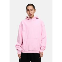 Hoodie DAILY COTTON "Daily Cotton Kapuzenpullover OVERSIZE HOODIE", Jungen, Gr. L, bubble gum washed, Obermaterial: 100% Baumwolle CO., Sweatshirts Hoodie