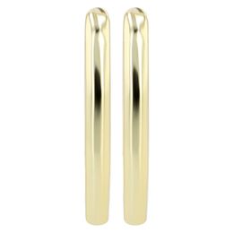 Adelia&acute;s Paar Creolen ADELIA&acute;S "925 Silber Ohrringe Creolen", Damen, Gr. Damen, Silber 925 (Sterlingsilber), gold, Ohrringe, silberfarben
