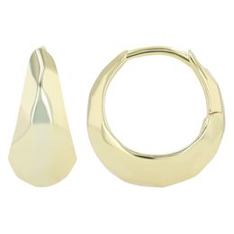 Adelia&acute;s Paar Creolen ADELIA&acute;S "925 Silber Ohrringe Creolen", Damen, Gr. Damen, Silber 925 (Sterlingsilber), gold, Ohrringe, silberfarben