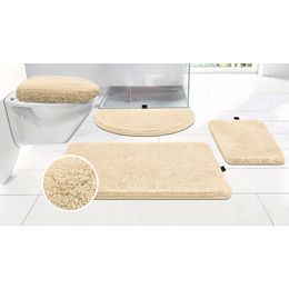Badematte Bruno Banani "Lana Premium", cashmere, H:25mm, Polyacryl, Badematten, Badematte, Badteppich, Badematten, unifarben, auch als 3 teiliges Set & rund