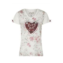 Kurzarmhemd HANGOWEAR "Kinder T-Shirt ZITTA-KIDS", Jungen, Gr. 110, EURO, wei&szlig; (sanftes wei&szlig;), Obermaterial: 60% Baumwolle CO. 40% Polyester PES., Hemden