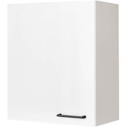 H&auml;ngeschrank Nobilia "MIAMI", Ausrichtung w&auml;hlbar, vormontiert", front: schwarzbeton korpus: seidengrau, B:60cm H:72cm T:37,2cm, Schr&auml;nke, H&auml;ngeschrank, in drei Breiten: 30, 45 und 60 cm, mit Soft-Close-Funktion